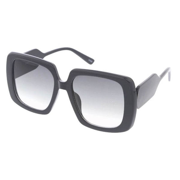 Thich Frame Oversize Square Sunglasses D322 - zeroUV