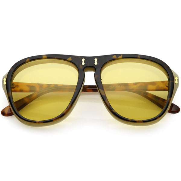 Iconic Retro Aviator Sunglasses | zeroUV® Eyewear Tagged "flip up"