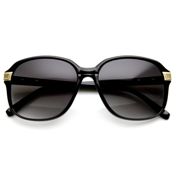 Retro European Square Fashion Womens Sunglasses 8828 - zeroUV