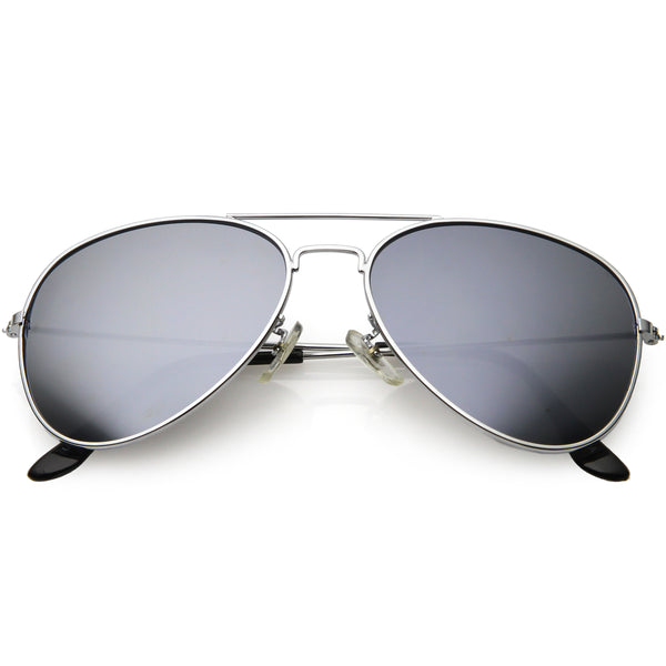 Iconic Retro Aviator Sunglasses | zeroUV® Eyewear Tagged "mirror"